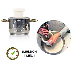 Vegan Milker by Chufamix, kitchen tool to make Plant Milks (soy, rice, oats & nut milk maker) or Coffee (from whole beans). Made in Europe. Recipe E-Book