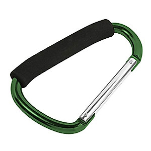 SE Assorted Color Jumbo Aluminum Carabiners (12 PC.) - 1297A-12