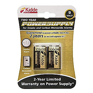 Kidde 21025830 Power Source Replacement Batteries