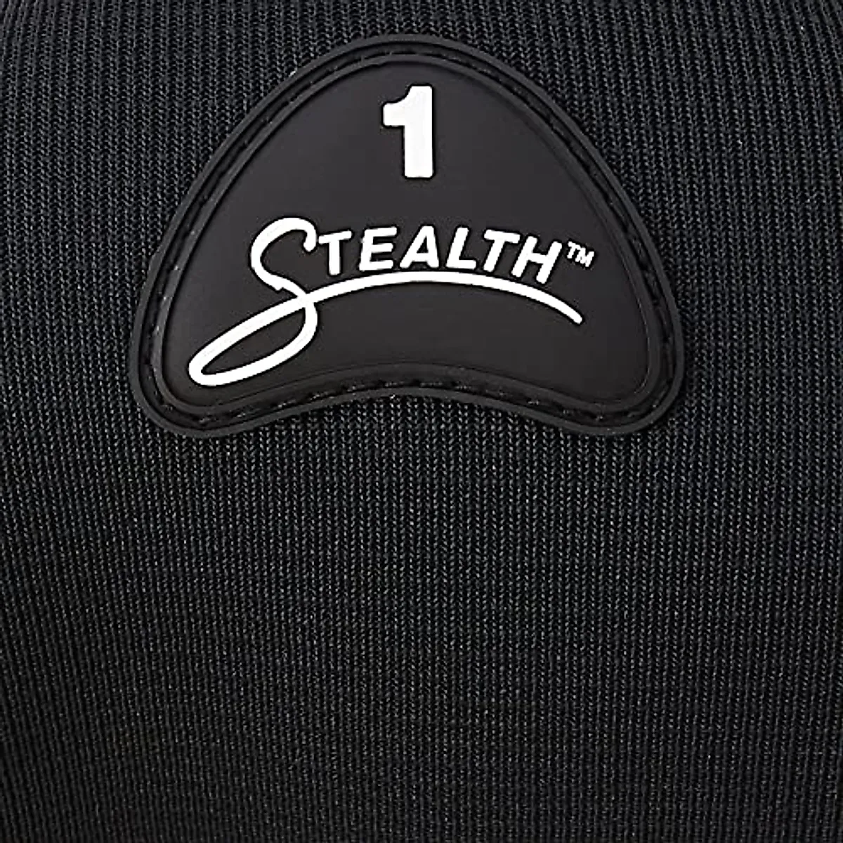 Stealth Set of 3 Golf Club Headcovers for Drivers - Black