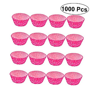 NOLITOY 1000pcs ice cream cup icecream cups mini paper cups cajas para fresas con chocolate cupcake wrappers valentines day cupcake liners wedding cake box cake cover baking cup muffin