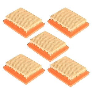 5 Pcs Air Filter Replacement for Stihl TS400 4223-141-0300 Replacement for Stens 605-228 42231410300 Replacement for GB 11034 BR350