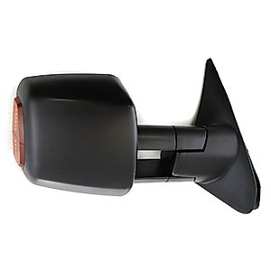 Kool Vue Driver & Passenger Side Power Heated Towing Mirrors for Toyota Tundra 2007-2021 With Signal Light Textured Standard Cab