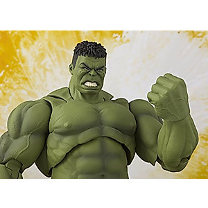 TAMASHII NATIONS S.H.Figuarts Hulk (Avengers: Infinity War) "Avengers: Infinity War" Action Figure, White