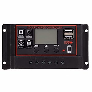 nwejron Solar Panel Charge Controller, Multiple Protection Solar Charge Controller for Industry(#10)