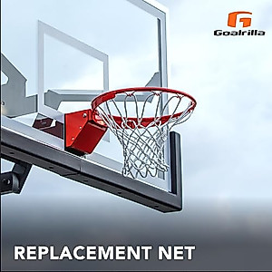 Goalrilla Ultra Heavy Duty All-Weather Nylon Net, White (B2602W)