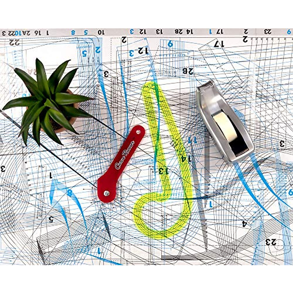 Curve Runner 8 Inch Rolling Ruler