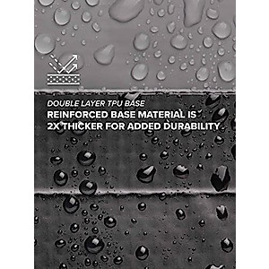 Rogue Endeavor Heavy Duty Collapsible Bucket (5 Gallon (20L) Includes Lid), Mesh Bag, Beach and Salt Water Ready, Durable Reinforced Design with Metal Hardware (Black)