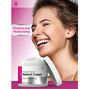 Retinol Cream for Face | Retinol Night Cream | 4oz | SLS & Paraben Free Moisturizer | By Horbaach