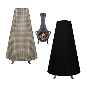 ReliableOxford Cloth BBQ Grill Cover Waterproof Stove Protector UV Resistant Universal For Garden Indoor Outdoor Cooking Barbecue Cover Outdoor Grill Stove Cover Rain Dust Storage Bag Included UV Rain