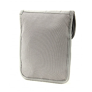 Pacsafe Coversafe X75 Anti-Theft RFID Blocking Neck Pouch, Neutral Grey