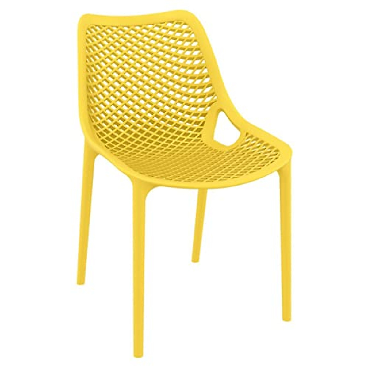 Compamia Air Patio Dining Chair in Yellow (Set of 2)