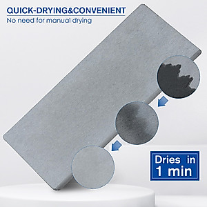 AIDILI Sink Caddy Organizer with Fast-Drying Diatomite Board, Rustproof Non-Slip Sponge&Brush Holder for Kitchen Sink, Essential for Kitchen Organization, Home Sink Accessories