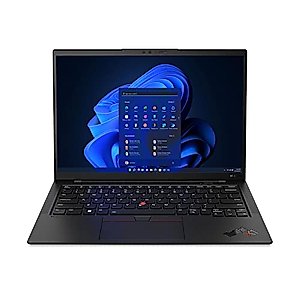 Lenovo ThinkPad X1 Carbon Gen 10 Intel Core i7-1260P, 12C, 14" WUXGA (1920x1200) Low Power IPS 400nits Anti-Glare, Touch, 16GB RAM, 1TB NVMe SSD, Backlit KYB Fingerprint Reader, Win11 Pro