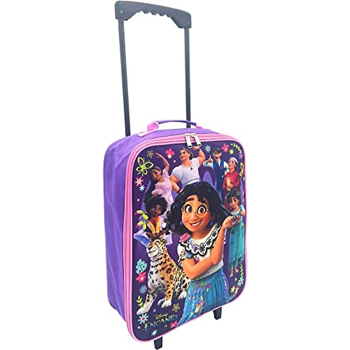 Ruz Encanto Mirabel 15" Collapsible Wheeled Pilot Case - Rolling Luggage