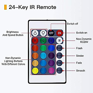 MagicLight 33ft RGB WiFi Strip Light, Smart APP Control Color Chaning Music LED Light Strip for Bedroom, Party, Living Room, Smart LED Rope Light Compatible with Alexa Google Assistant