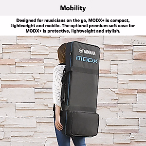 Yamaha MODX6+ 61-Key Synthesizer Workstation , Black