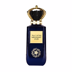 Ard al Zaafaran Midnight Oud Eau De Parfum Spray, 3.4 Ounce (Unisex)