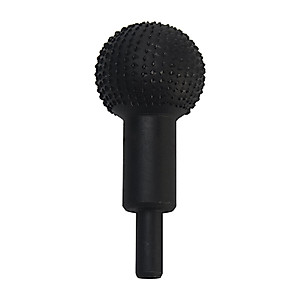 GEZICHTA Extreme Sphere Rotary Drilling Bits Grinding Head Rotary Grinding Head Woodworking Attachment Rotary Burr Grinding Head for Wood Marking, Carving, Engraving（40mm）(Black,Size:40mm)