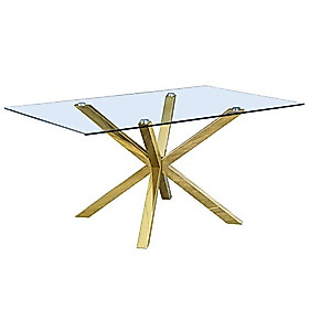 Best Quality Furniture Dining Table Only Gold