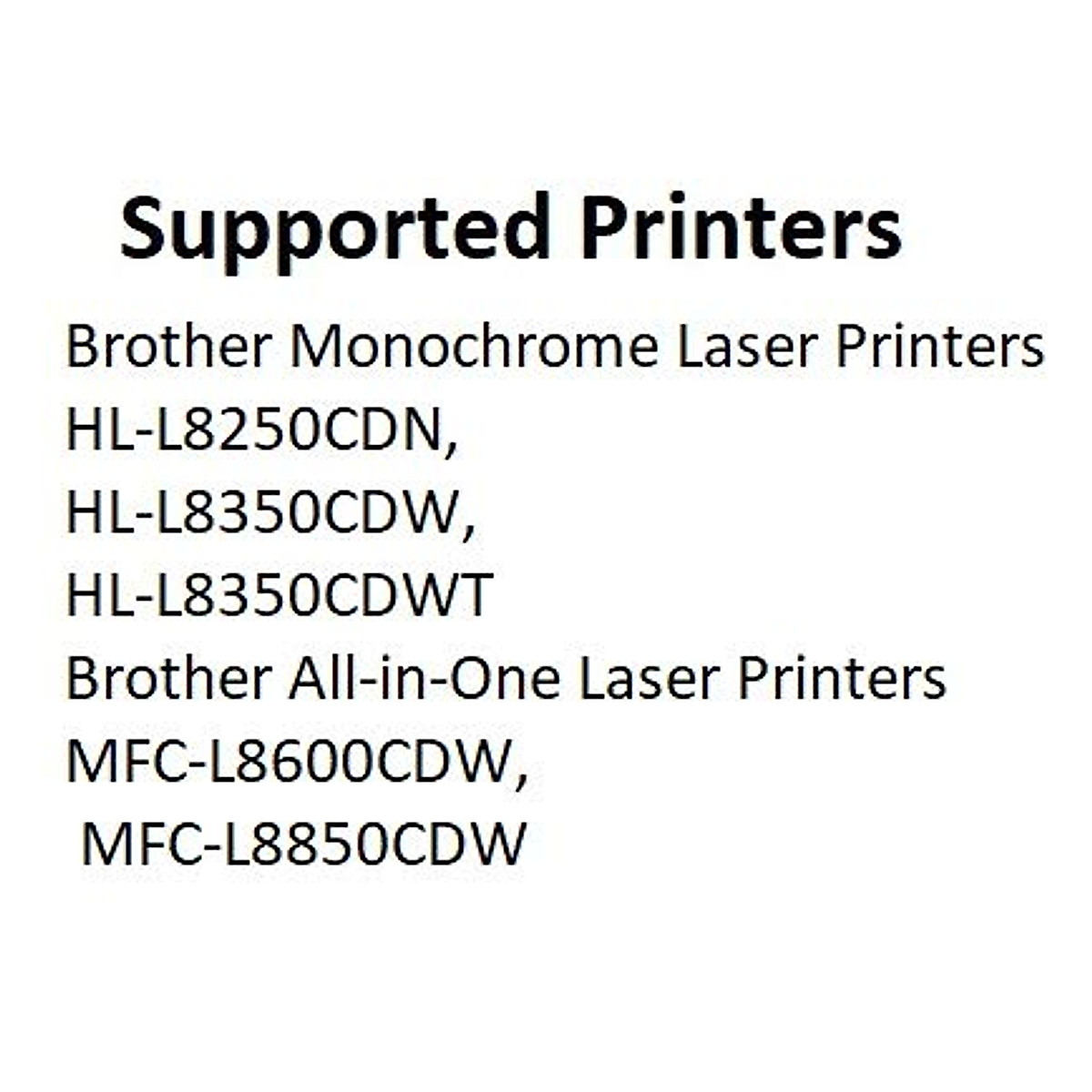 Golden Toner Compatible Toner Cartridges Replacement for Brother TN336 TN 336 TN-336 Use for Brother HL-L8250CDN HL-L8350CDW HL-L8350CDWT MFC-L8600CDW MFC-L8850CDW- (4 Pack)