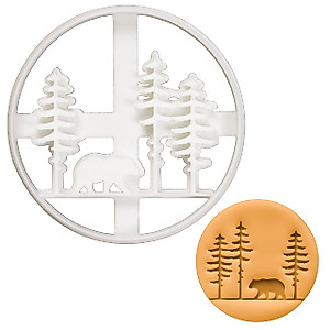 Forest Bear cookie cutter, 1 piece - Bakerlogy