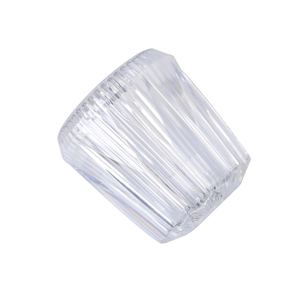 DGBRSM 2PCS Shower Faucet Handle Replacement Shower Knob Replacement Shower Faucet Handle Replacement Clear Faucet Handles Acrylic Bathtub Knobs Parts