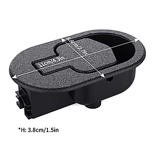 Baridwon 1 Set Recliner Replacement Parts, Durable Recliner Release Pull Handle with Recliner Pull Cable, Repair Replacement Parts Compatible with Most Furniture of Recliner Chair Sofa Couch