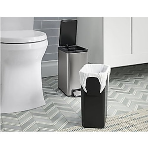 Kohler 2-Pack 6L Stainless Steel Step Trash Bin