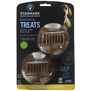 (4 Pack) Everlasting Large Chicken Treats, Made in The USA