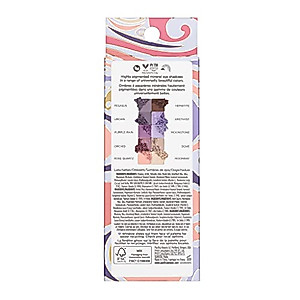 Pacifica Beauty, Purple Nudes Mineral Eyeshadow Palette, 10 Wearable Purples Shades, Matte, Shimmer, Metallic, Eye Makeup, Longwearing and Blendable, Infused with Cocoa Butter, Vegan, Cruelty Free