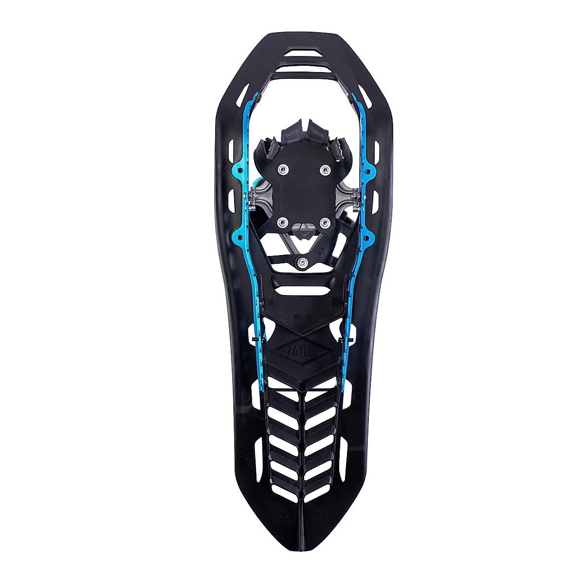 Atlas Snowshoes Helium MTN, Black/Blue, 23