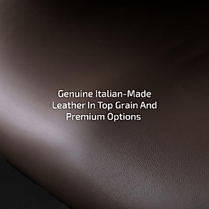 X-Chair X4 High End Executive Chair, Brown Leather with Headrest - Ergonomic Office Seat/Dynamic Variable Lumbar Support/Floating Recline/Stunning Aesthetic/Adjustable/Perfect for Office or Boardroom