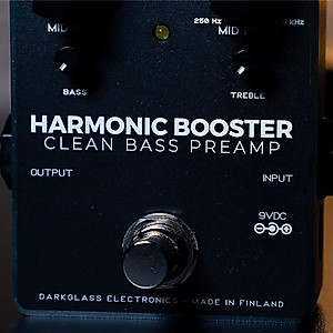 Darkglass Harmonic Booster Bass Preamp Pedal