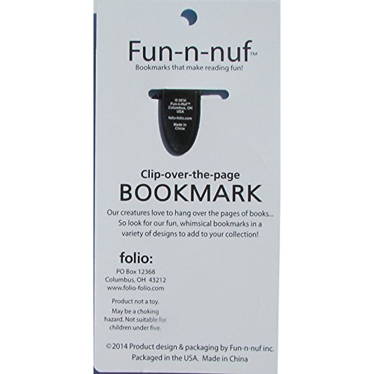 Panda Bookmarks (Clip-over-the-page) Set of 2