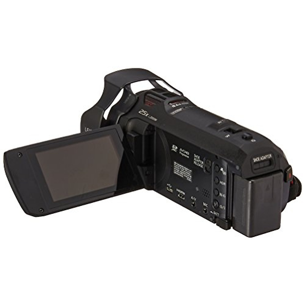 Panasonic 4K Ultra HD Video Camera Camcorder HC-VX981K, 20X Optical Zoom, 1/2.3-Inch BSI Sensor, HDR Capture, Wi-Fi Smartphone Multi Scene Video Capture (Black)