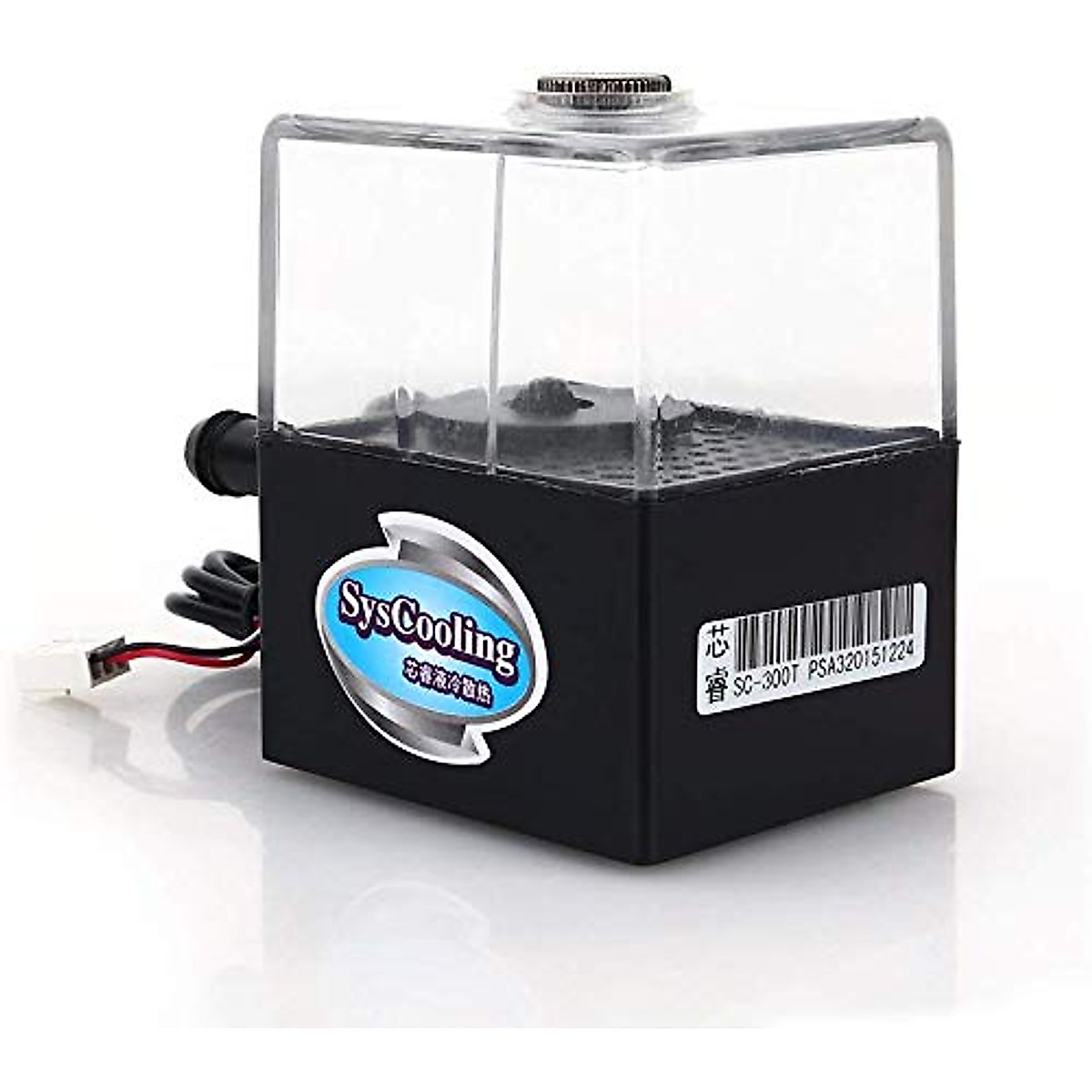 CPU CPU Sc-300T Dc 12V Ultra-Quiet Water Cooling Pump 4W Reservoir .300L/H for Pc CPU Liquid Cooling System