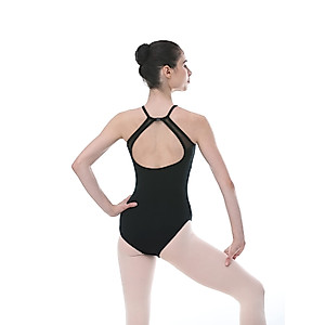 Dance Favourite Mesh Panel Front with Open Back Leotard 03D0218 (XL)