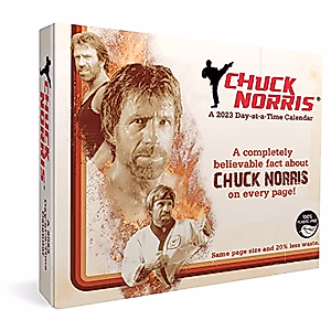 2023 Chuck Norris Day-at-a-Time Box Calendar