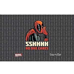 Tervis Triple Walled Marvel - Deadpool Insulated Tumbler Cup Keeps Drinks Cold & Hot, 20oz - Stainless Steel, Shhh No One Cares