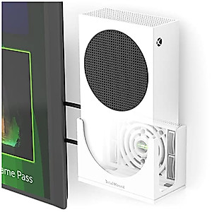 TotalMount – Wall Mount – Mounts Xbox Series S on a Wall by Your TV (White)
