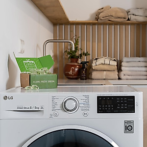 Greenseedz Eco Friendly Laundry Detergent Pods, 32 Pods, Powerful Stain And Odor Removal, Skin Friendly, Rainforest Fresh Scent, Biodegradable and Sustainable Laundry Pods, HE Compatible