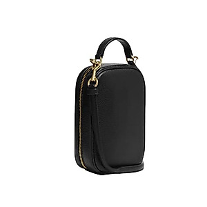 Coach Eva Phone Crossbody In Signature Canvas (IM/Black Multi)