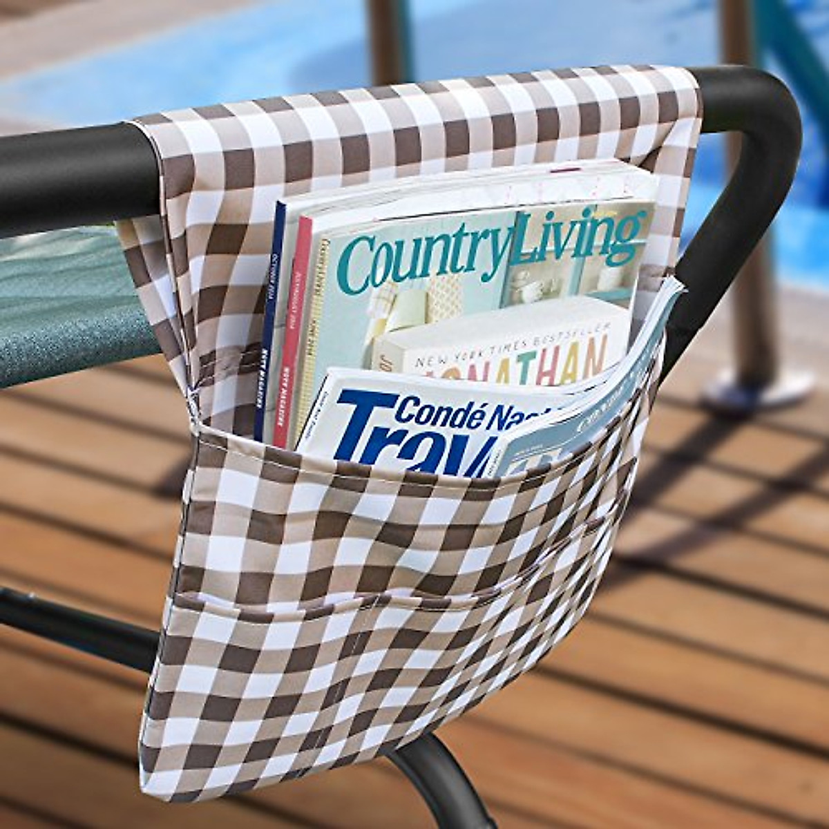 Sorbus Cozy Hammock Bed- Patio Hammock with Stand w/Pillow and Storage Pockets- Heavy Duty 500lbs Support- Durable Outdoor Hammock- For Patio, Garden, Backyard, Poolside- Weather Resistant Outdoor Bed