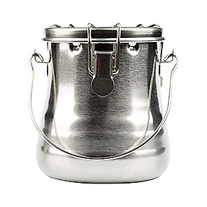 MYARTOOL Paint Brush Washer, Portable Leak-Proof Brush Cleaner with Lid and Filter Screen, 4.7" tall x 4.4" dia.