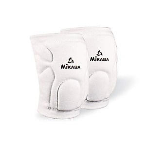 Mikasa 830JR Competition Antimicrobial Kneepad, White