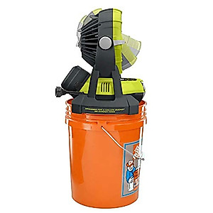 RYOBI 18-Volt ONE+ Bucket Top Misting Fan Kit