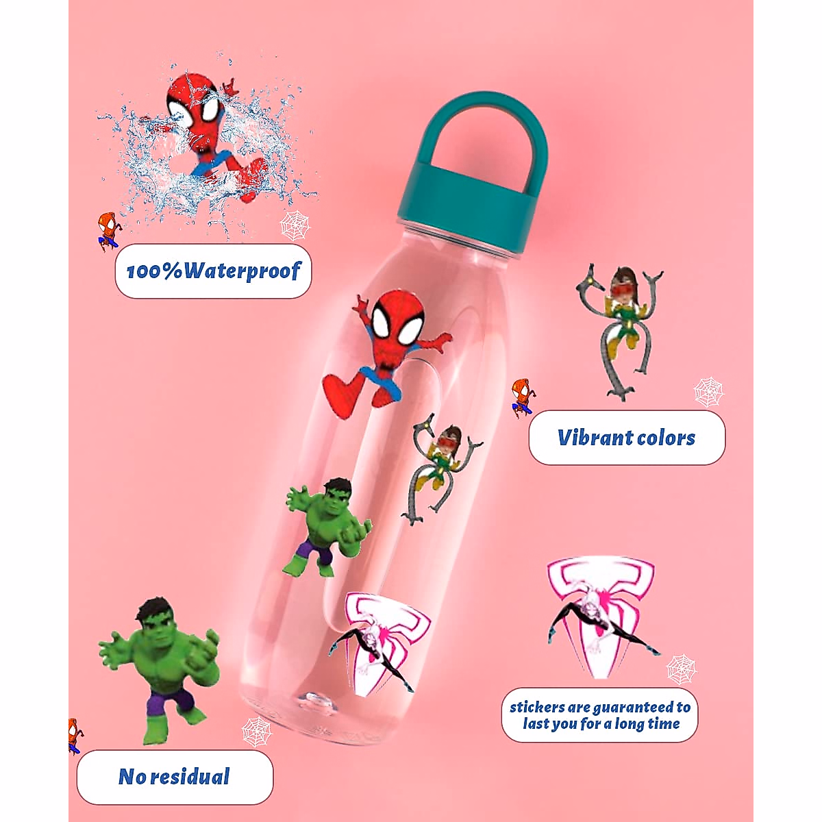 203PCS Birthday Party Supplies and Decorations for Kids, Serves 10 Guests with Backdrop, Banner, Invitation Cards, Cake Topper, Foil Balloon, Swirls, Balloons, Stickers, Tableware