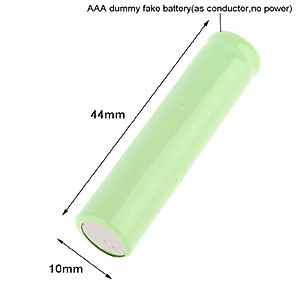 2in1 5V USB To 3V Dual LR6 LR03 Battery Power Supply Cable Replace 2x 1.5V AA AAA Battery Eliminator for LED Light Toys Luminara Candles Walkie Talkie and More,USB AA Battery Eliminator Cord