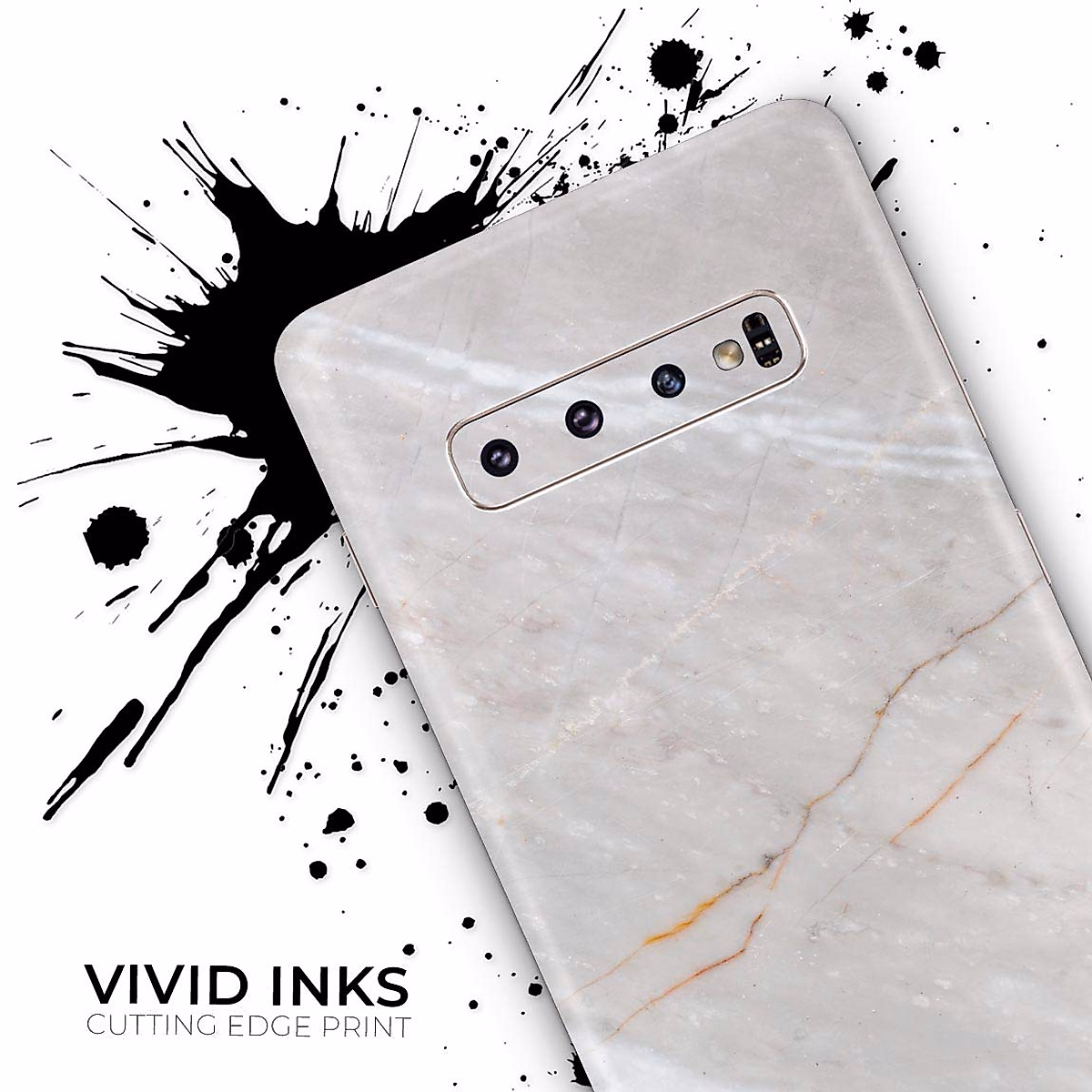 DesignSkinz Slate Marble Surface V8 Protective Vinyl Decal Wrap Skin Cover Compatible with The Samsung Galaxy S20 (Screen Trim & Back Glass Skin)